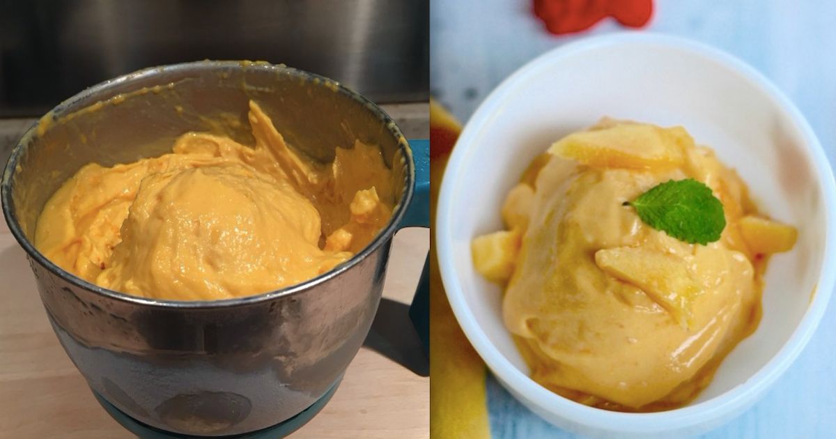 Domowe lody o smaku mango, do których przygotowania będziesz ...