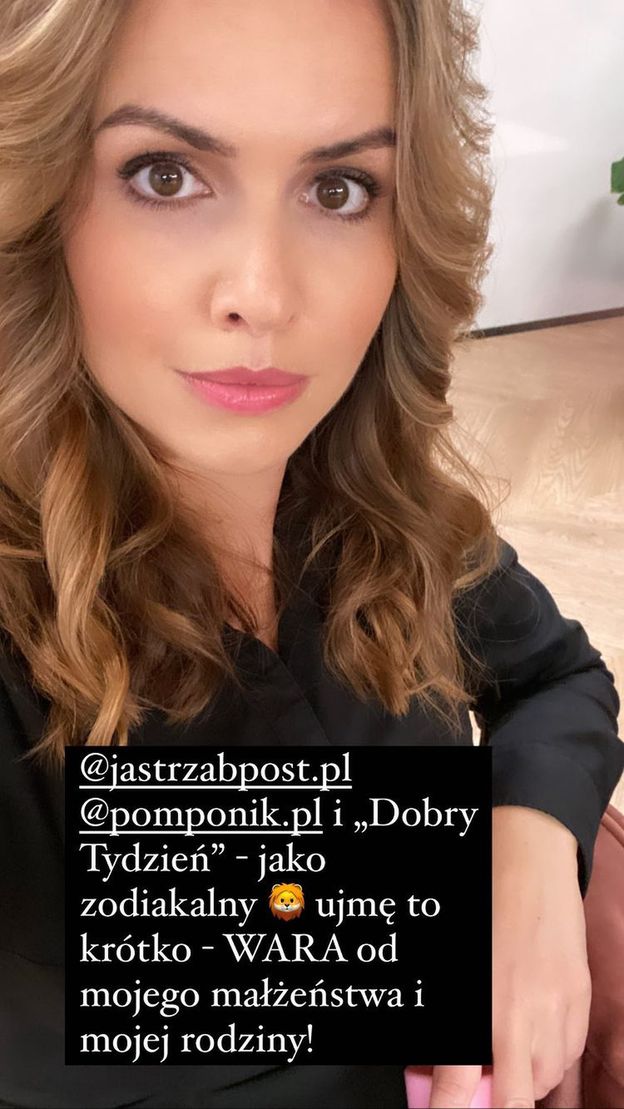 Marta Żmuda Trzebiatowska dementuje doniesienia o kryzysie w związku i ostrzega: "WARA od mojego ...