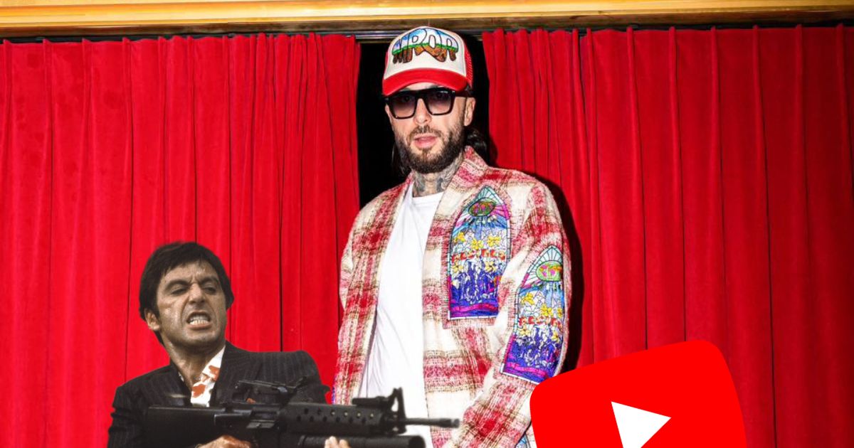 Malik Montana jak Tony Montana. Raper wyjaśnia polskich youtuberów - Vibez