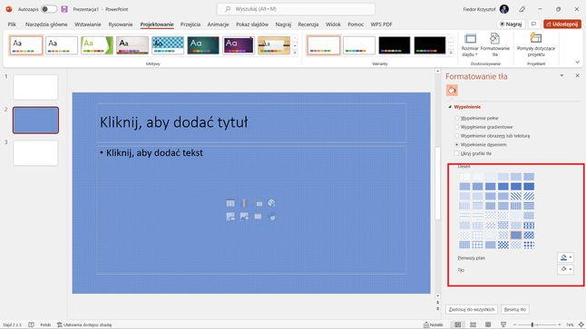 Microsoft PowerPoint: jak wstawić i zmienić tło?