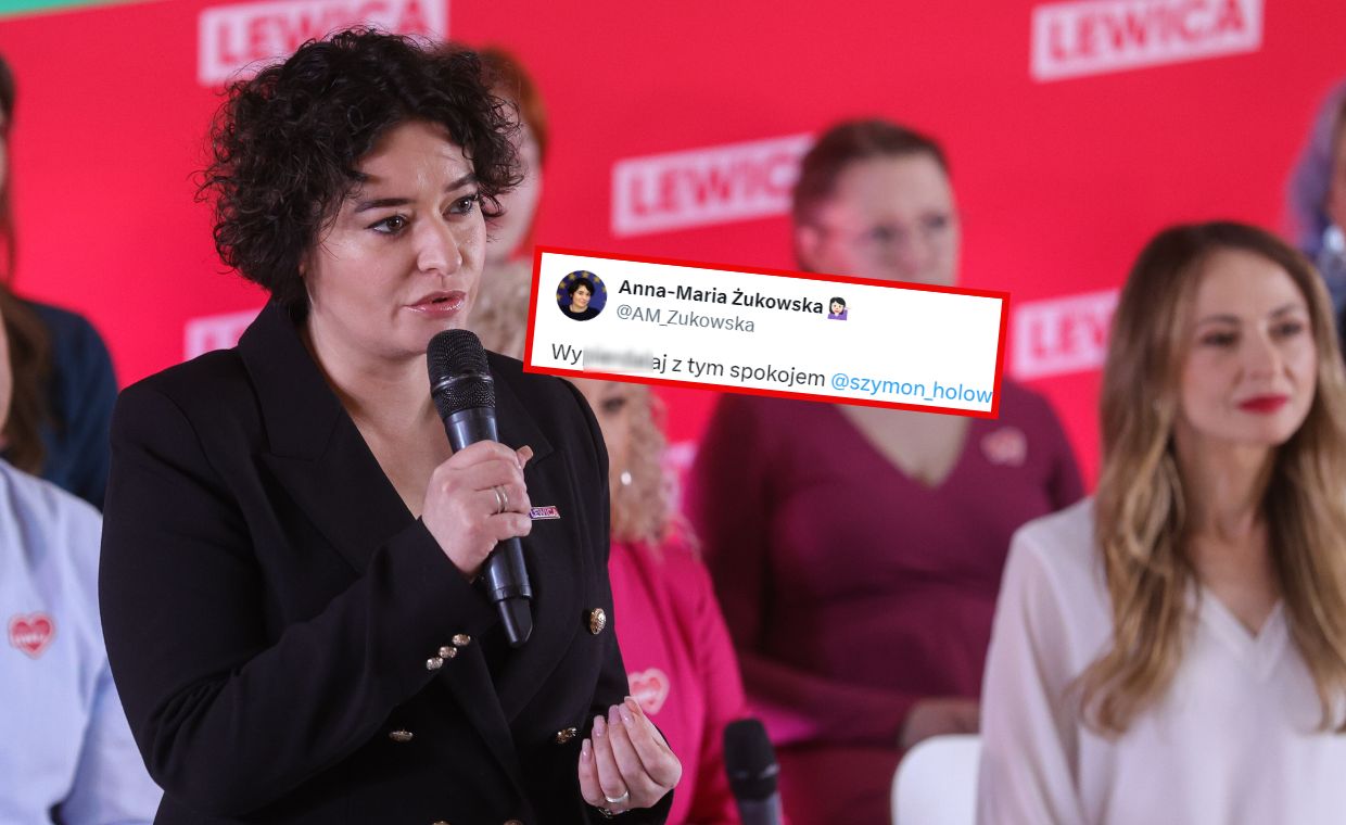 "Wyp****alaj". Żukowska ostro do Hołowni