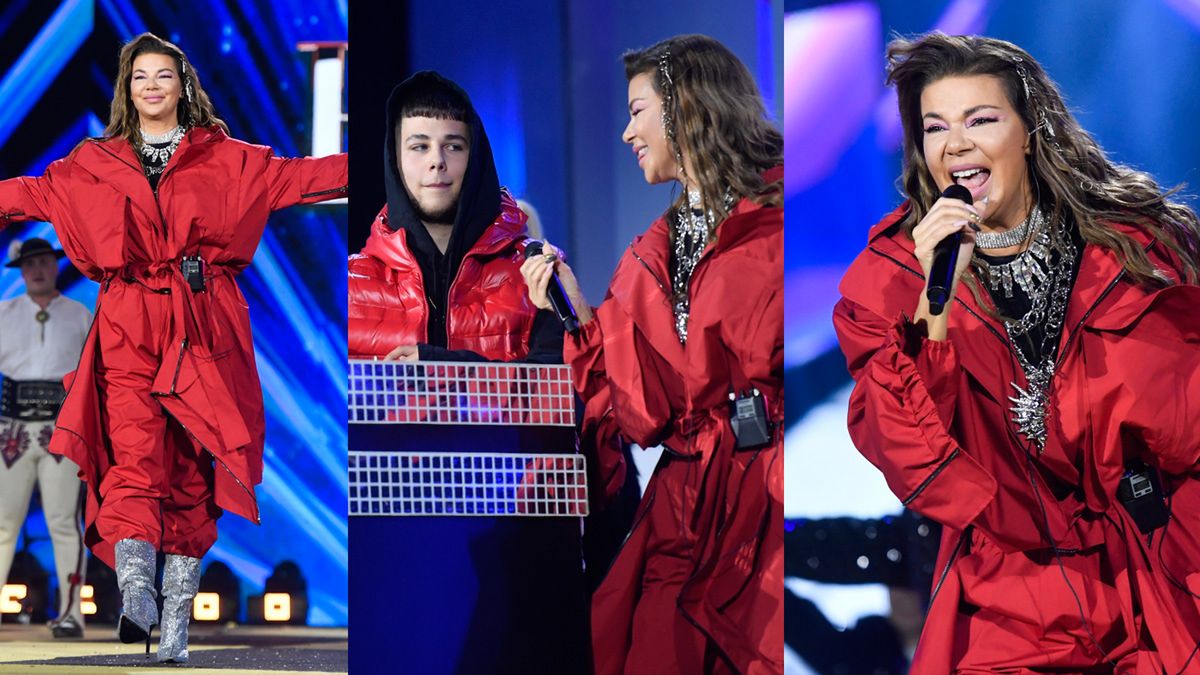 Sylwester TVP 2022. Edyta Górniak wystąpiła razem z synem! Dali taki ...