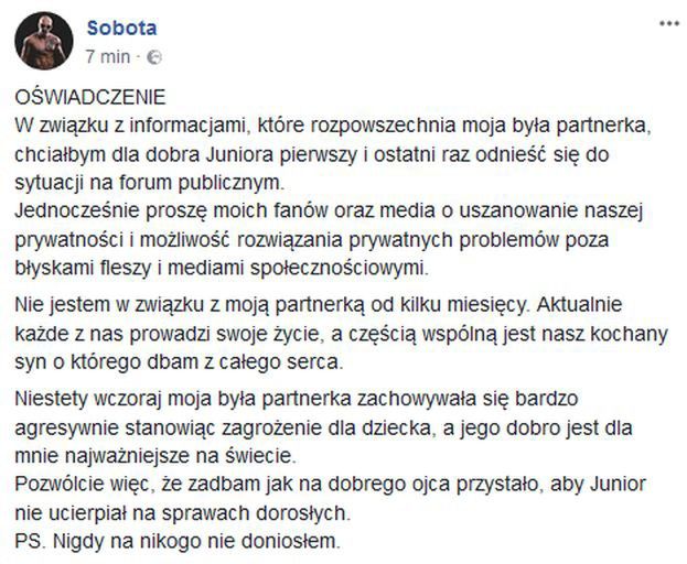 Raper Sobota padł OFIARĄ PRZEMOCY DOMOWEJ? - Pudelek