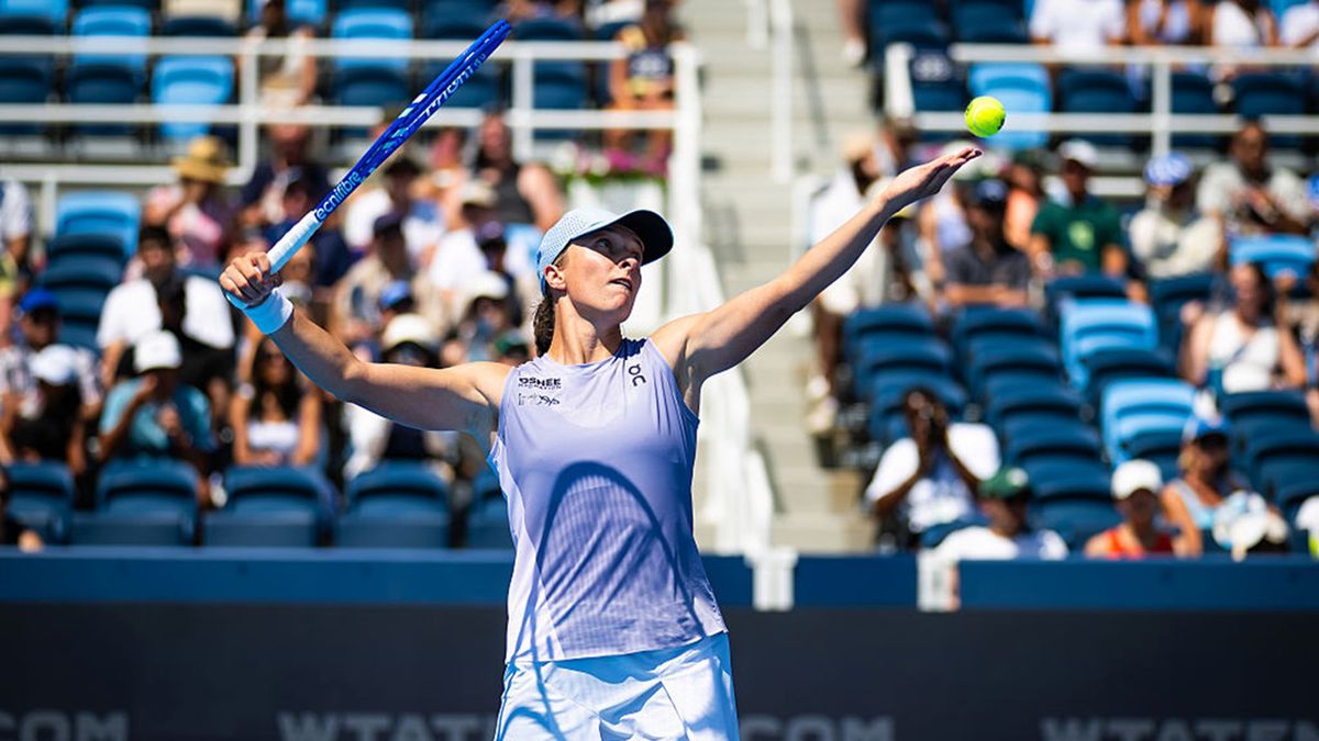 WTA Cincinnati. Kiedy i gdzie oglądać mecz Iga Świątek - Sorana Cirstea?