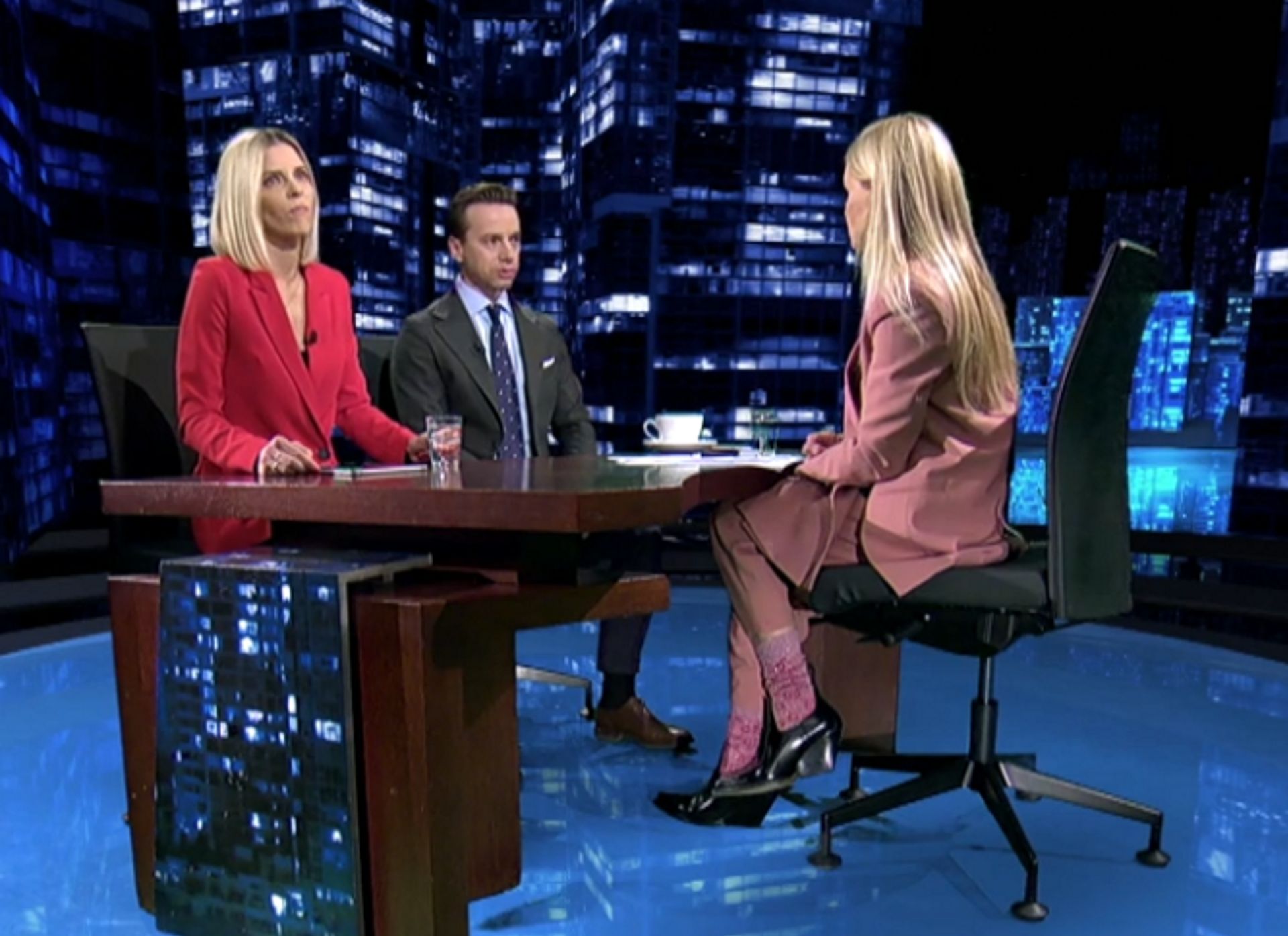 Ostra wymiana zdań w "Kropce nad i". Olejnik nie wytrzymała