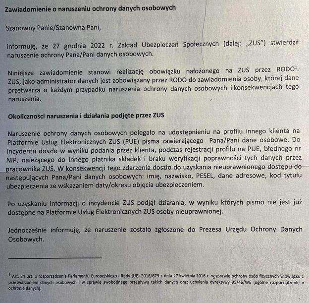 "Nogi się pode mną ugięły". Dostała zaskakującą wiadomość od ZUS - Money.pl