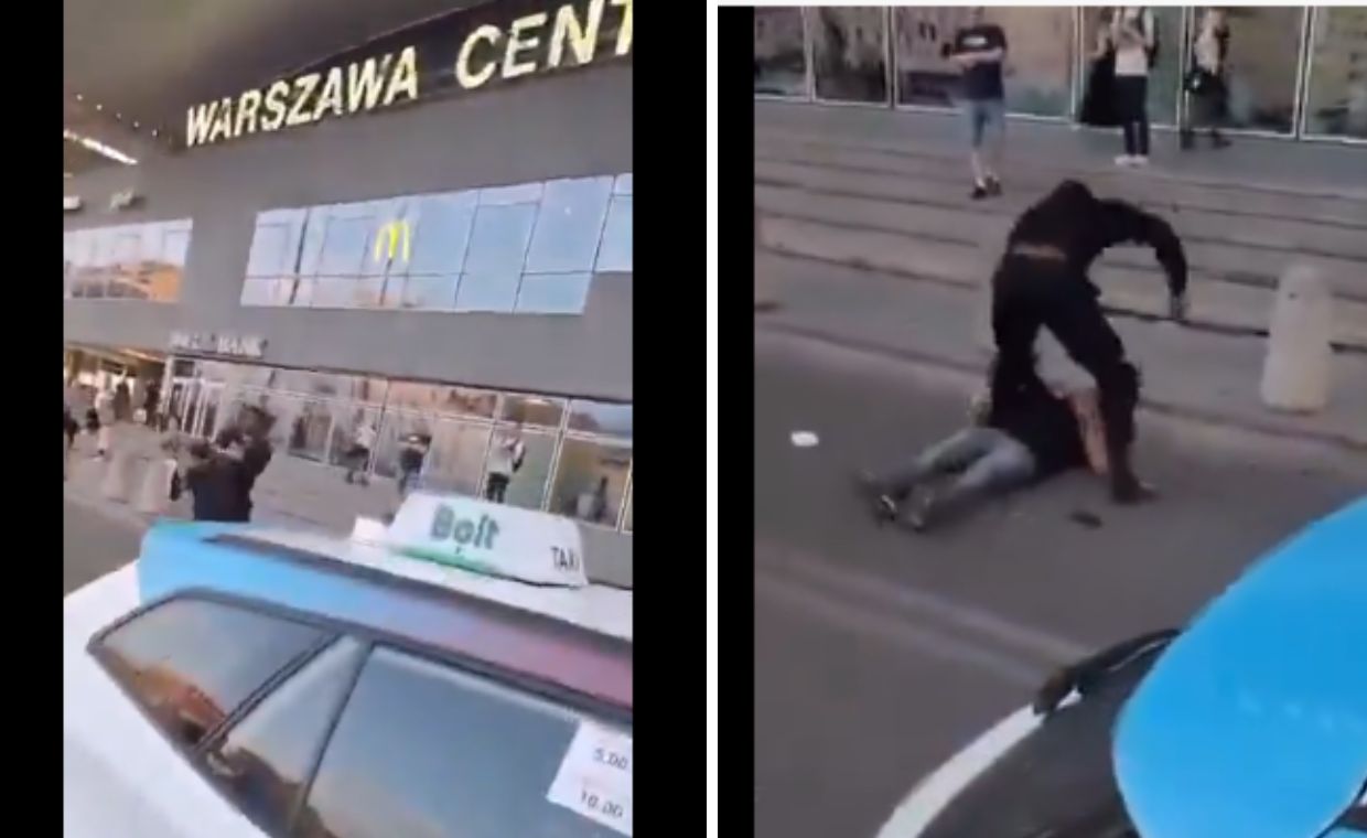 Nagranie z bójki trafiło do sieci. Wiadomo, co się wydarzyło