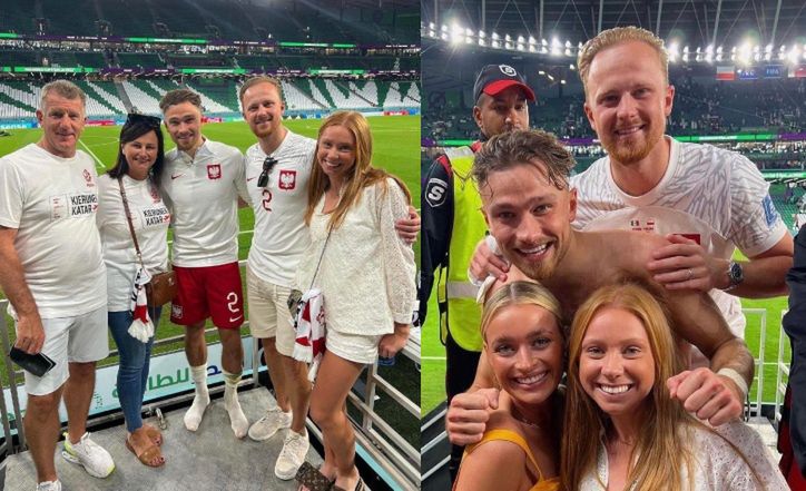 Matty Cash w Katarze mógł liczyć na wsparcie rodziny. Rodzeństwo ...