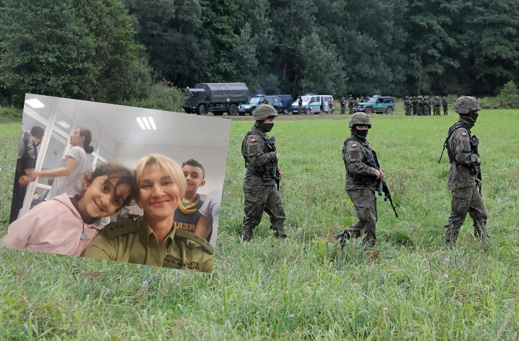 Iracka rodzina wypchnięta z Polski? Straż graniczna publikuje nowe zdjęcia