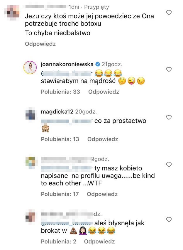 Koroniewska odpowiedziała fance. Poszło o botoks - Pudelek