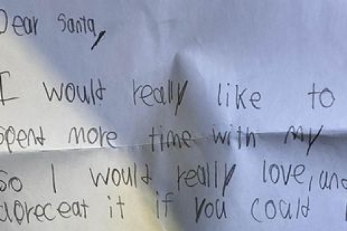 Przeczytał list syna do Świętego Mikołaja. Zapamięta go na zawsze - WP ...