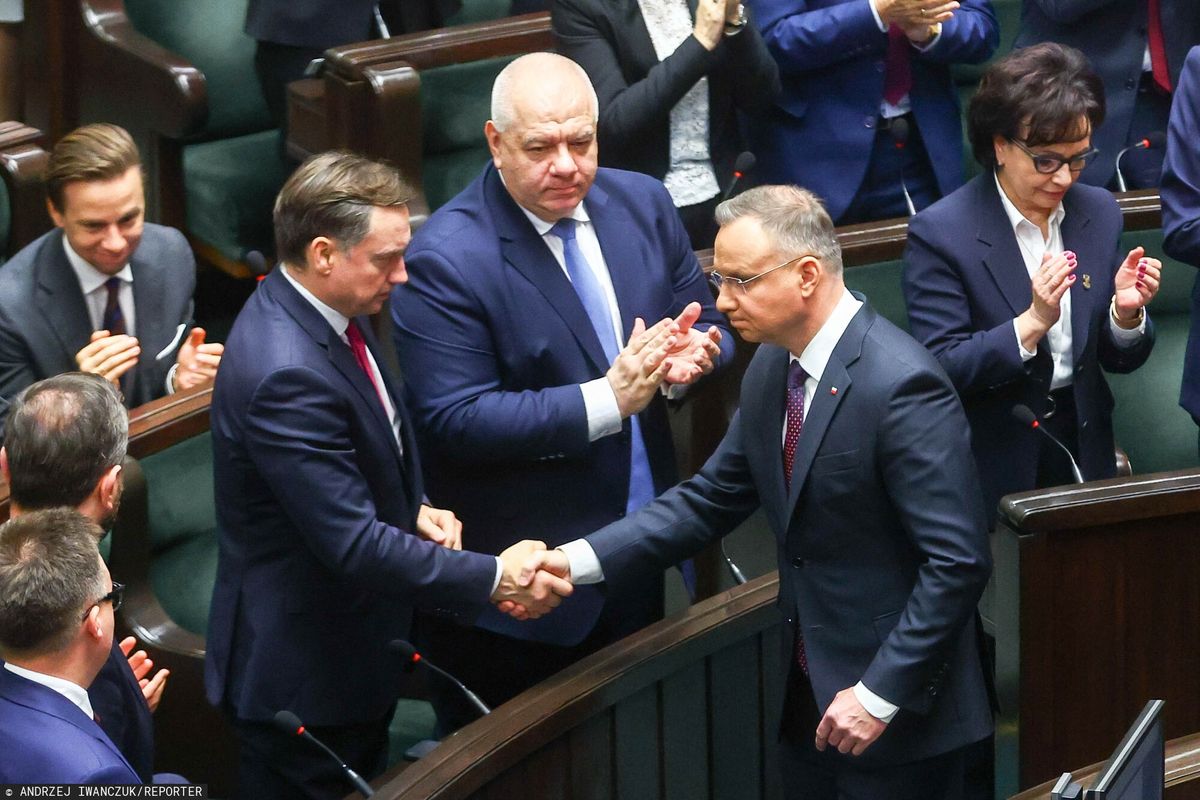 Duda z Morawieckim skupiają się na rządzie Tuska, a nie na obronie Ziobry. Znamy powód - WP ...