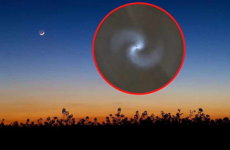 Tajemnicze zjawisko na polskim niebie. Jak powstaje "kosmiczny wir"?