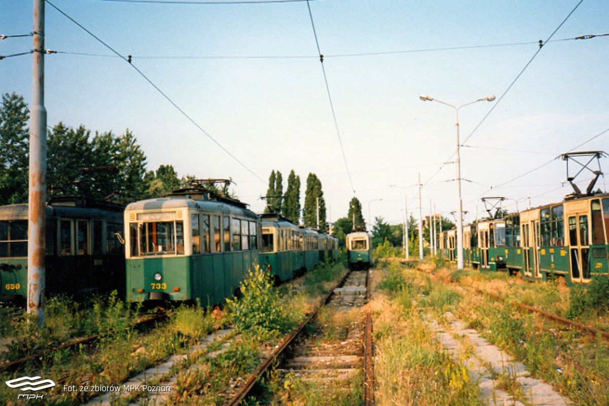 Poznań: Nie mieli miejsca na postój tramwajów, więc ponad 40 lat temu wybudowali tory odstawcze
