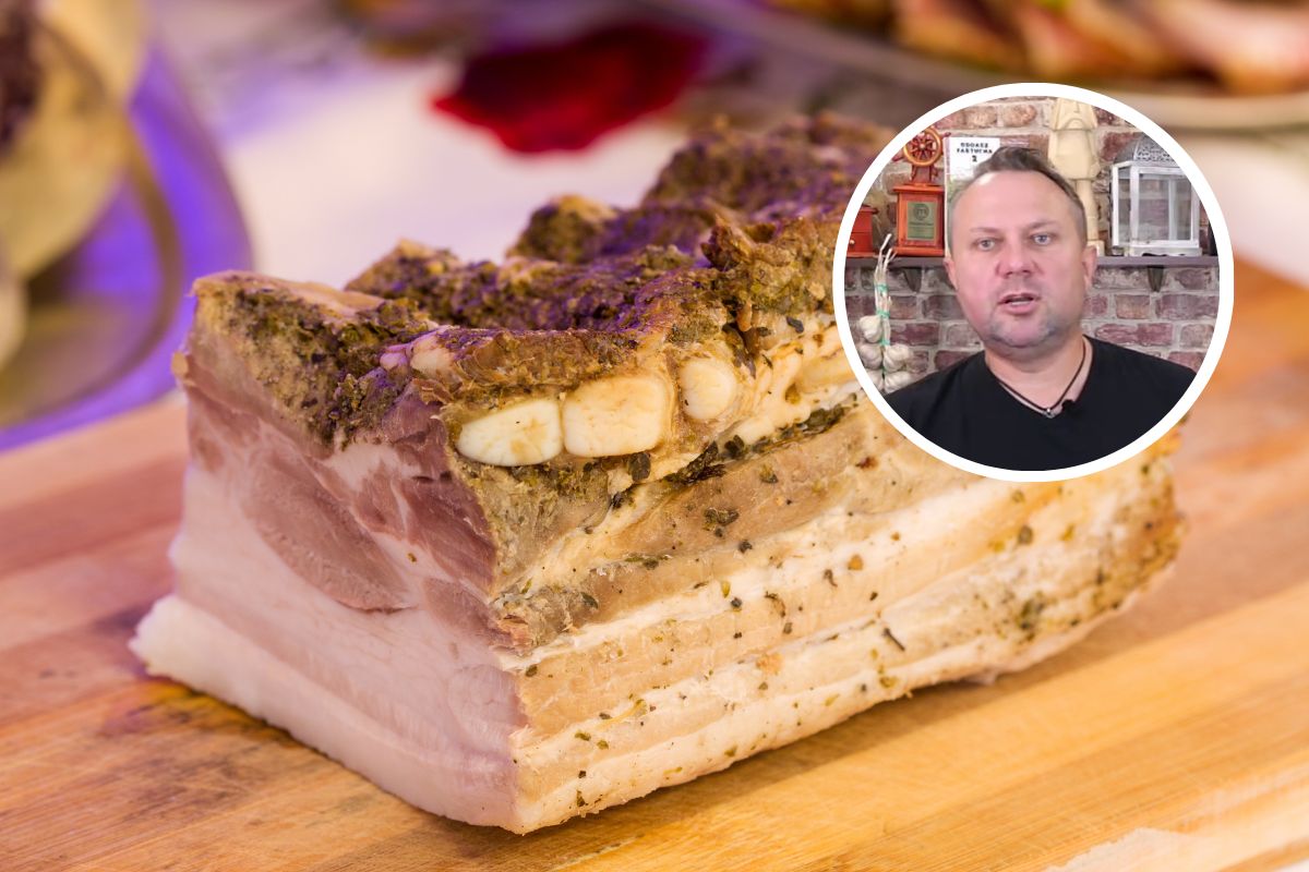 Tomasz Strzelczyk zdradził swój patent na boczek. Robi go w wyjątkowy ...