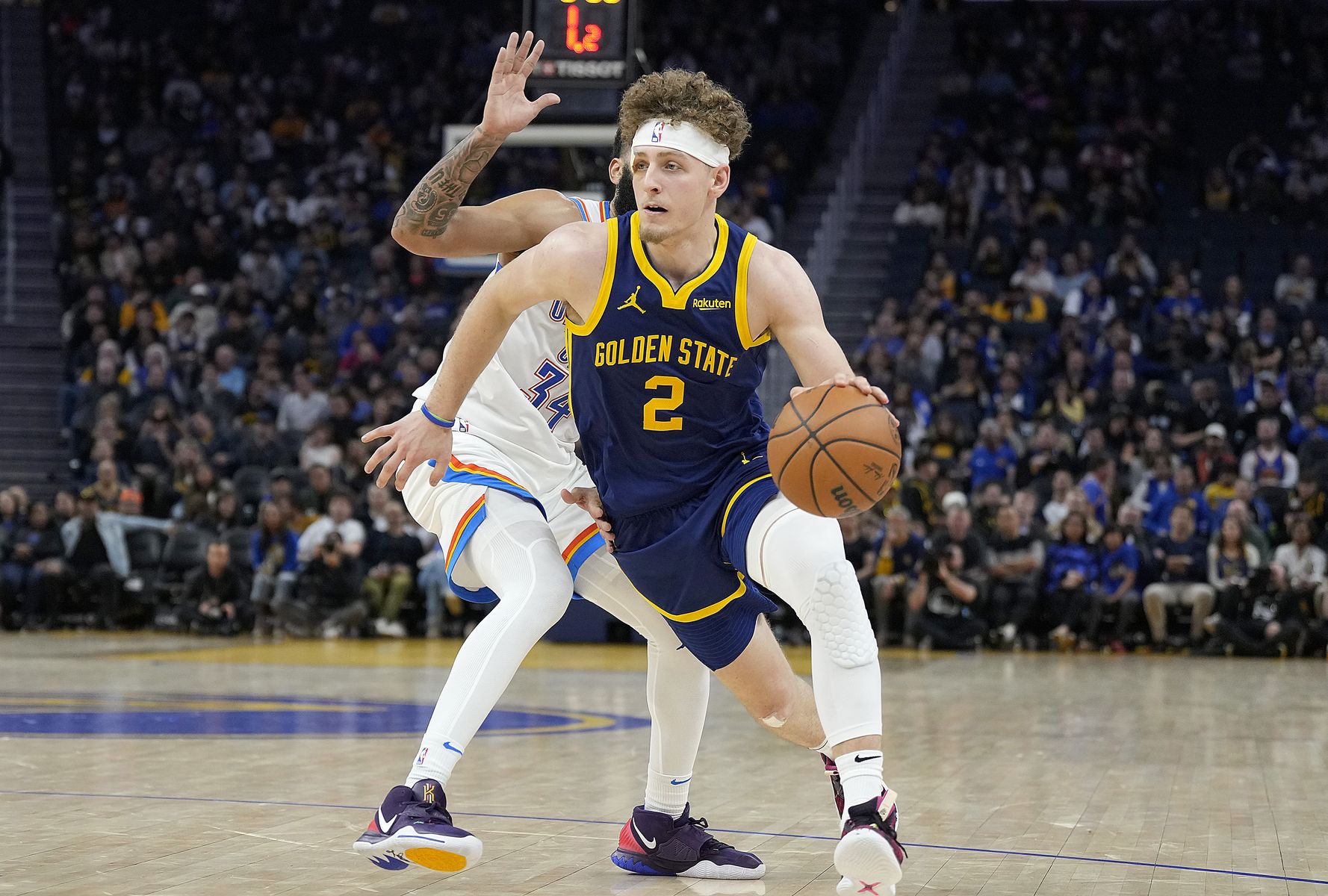 Brandin Podziemski znów bardzo dobry. Ale jego Warriors zostali rozbici ...