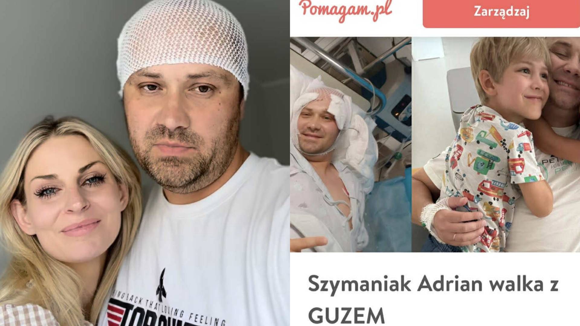 Adrian ze "ŚOPW" uruchomił ZBIÓRKĘ na walkę z glejakiem