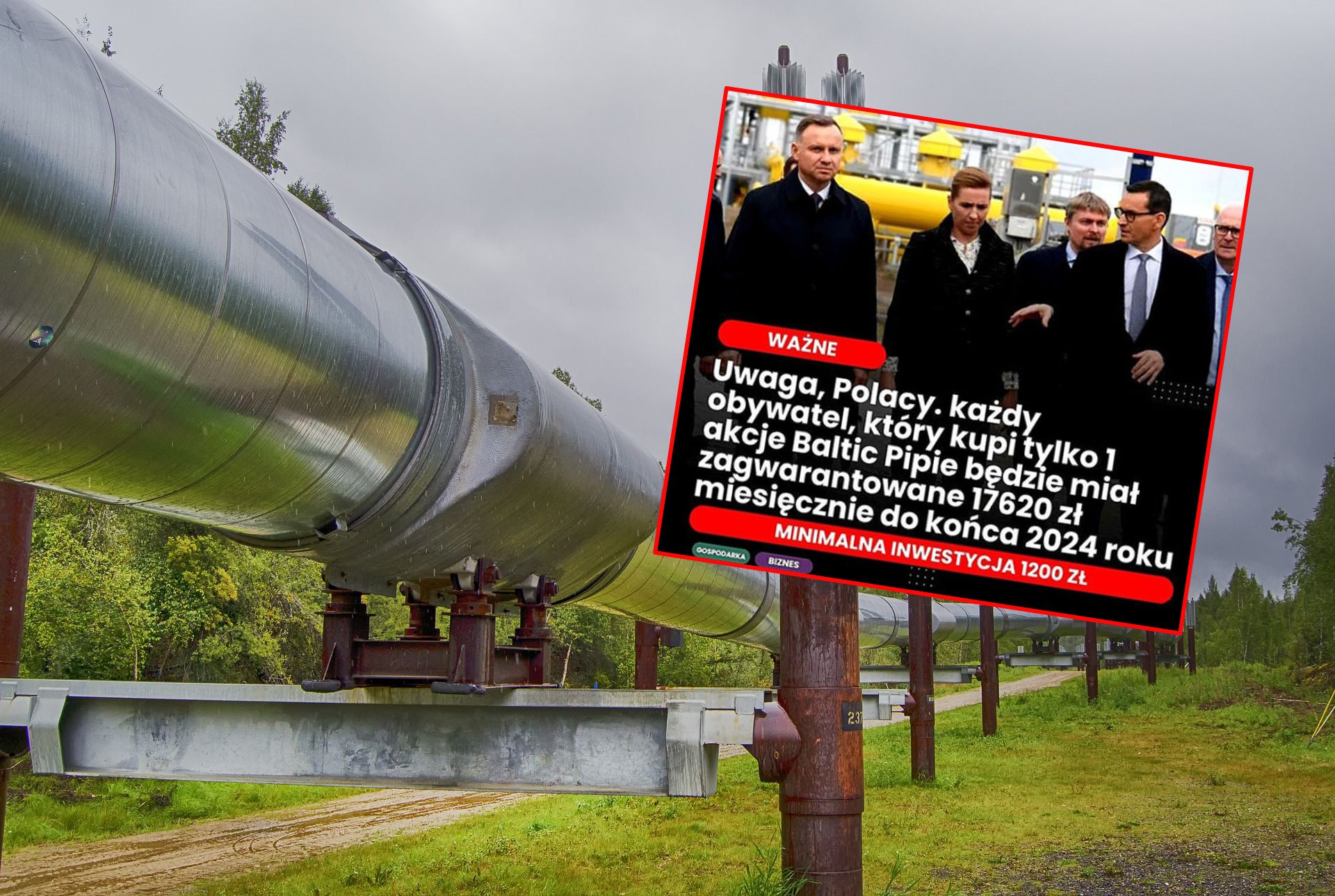 Obiecują ogromny zysk za Baltic Pipe. To bezczelni oszuści