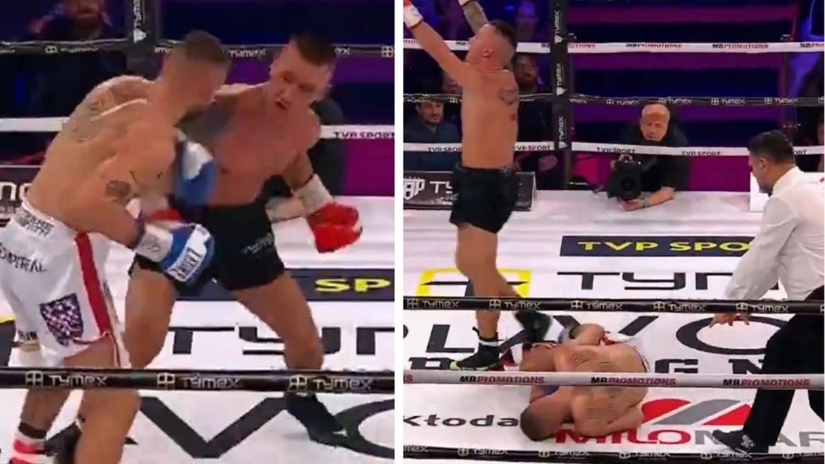 Padł jak rażony piorunem. Brutalny nokaut w Polsce