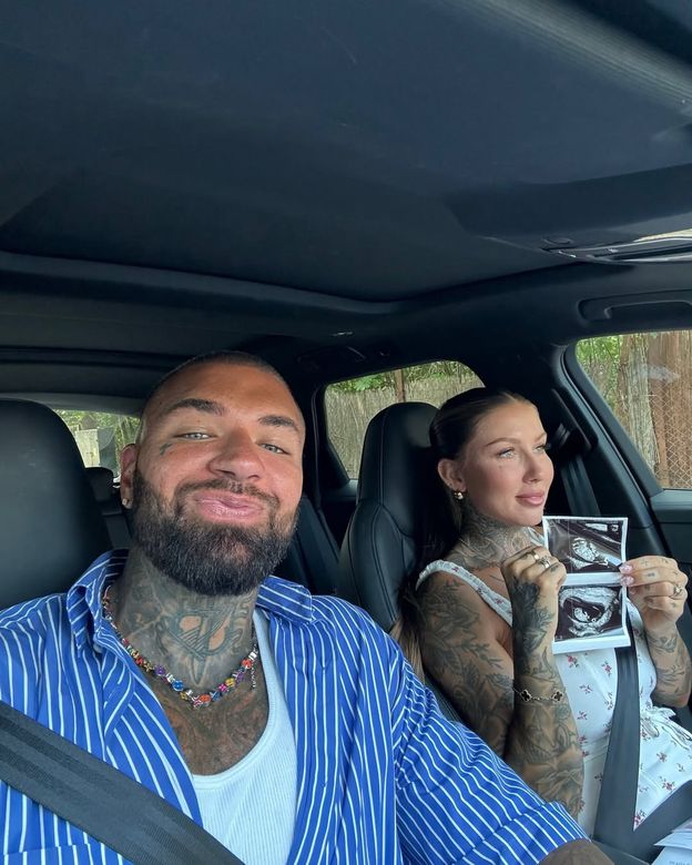 Majewski chwali się zdjęciem USG. "Mój przystojny synek" - Pudelek