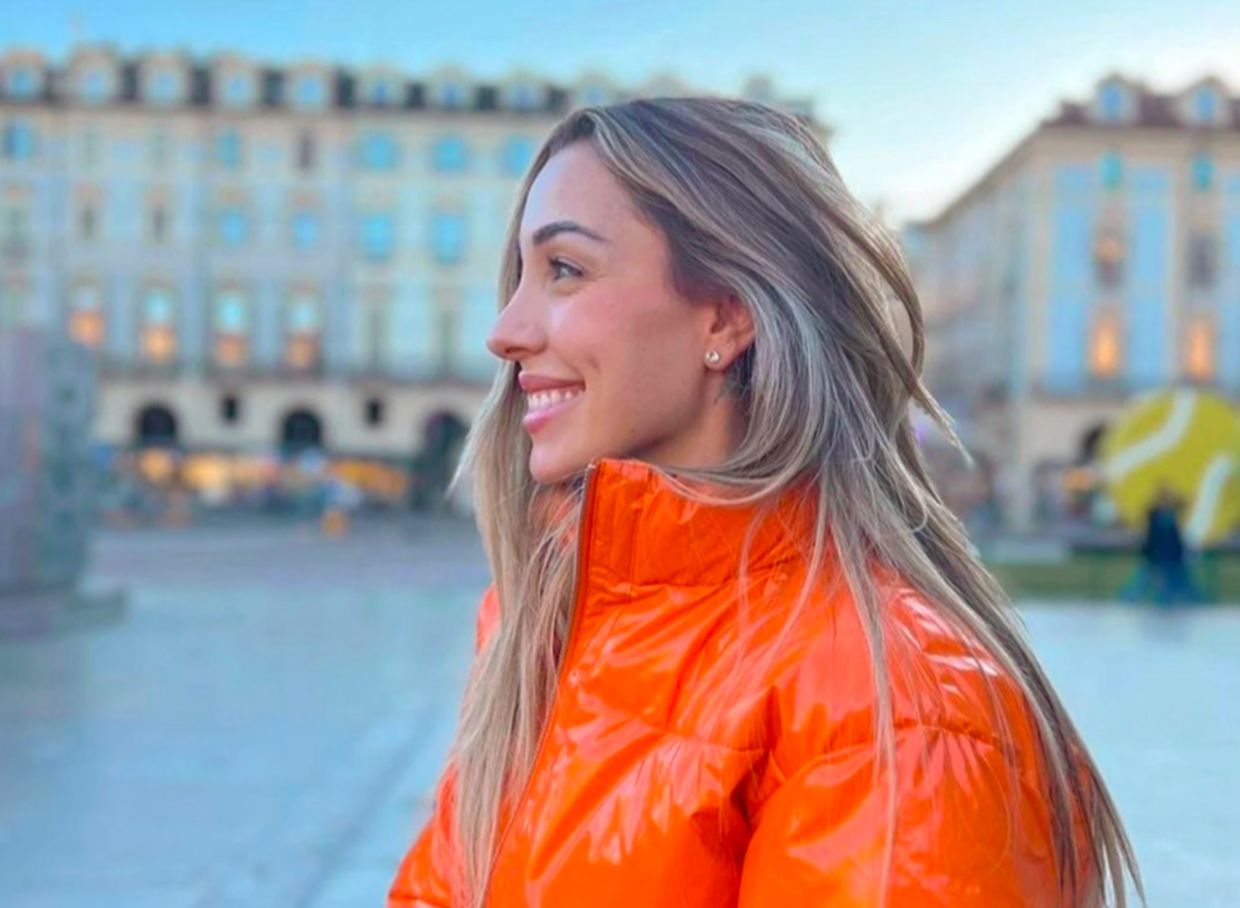 Poznaj piękną Marię Braccini. To ona wspiera drugiego tenisistę świata ...