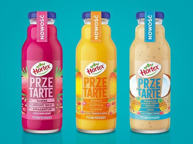 Hortex wprowadza nowe soki – Przetarte