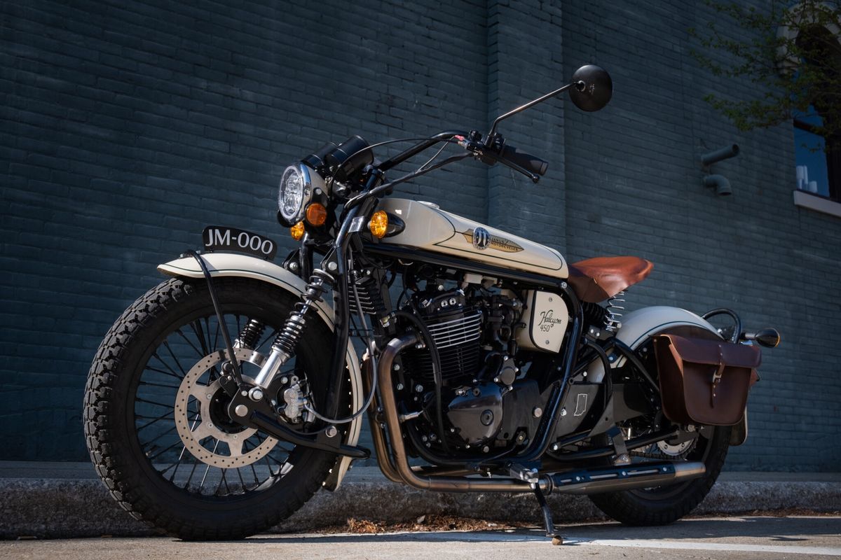 Janus Halcyon 450 to amerykański motocykle retro z większym silnikiem ...