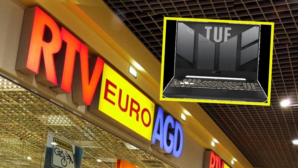 Potężny laptop taniej o 900 zł. Trwa Black Friday w RTV Euro AGD