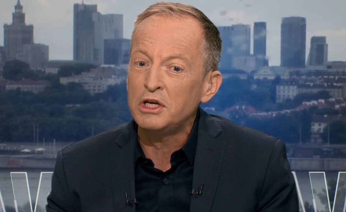 Mocno zrugał polityków. Awantura w studiu TVN24 - WP Wiadomości