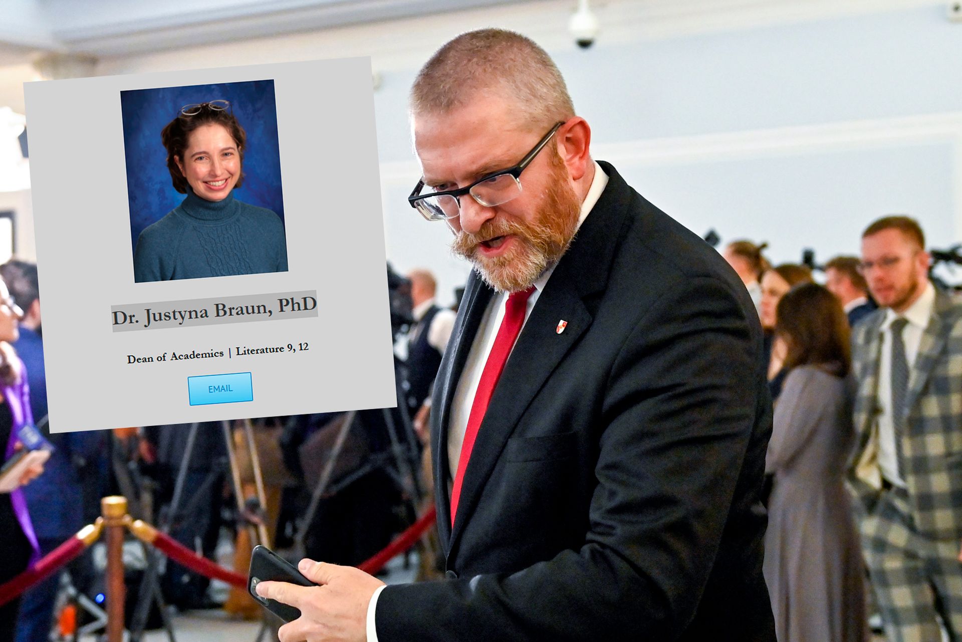 Rodzina Grzegorza Brauna. Kim jest jego siostra?