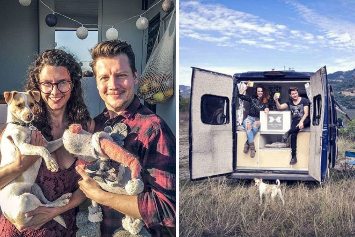 Jakub Tolak i Zosia Samsel od miesięcy żyją w podróży. Van jest ich ...