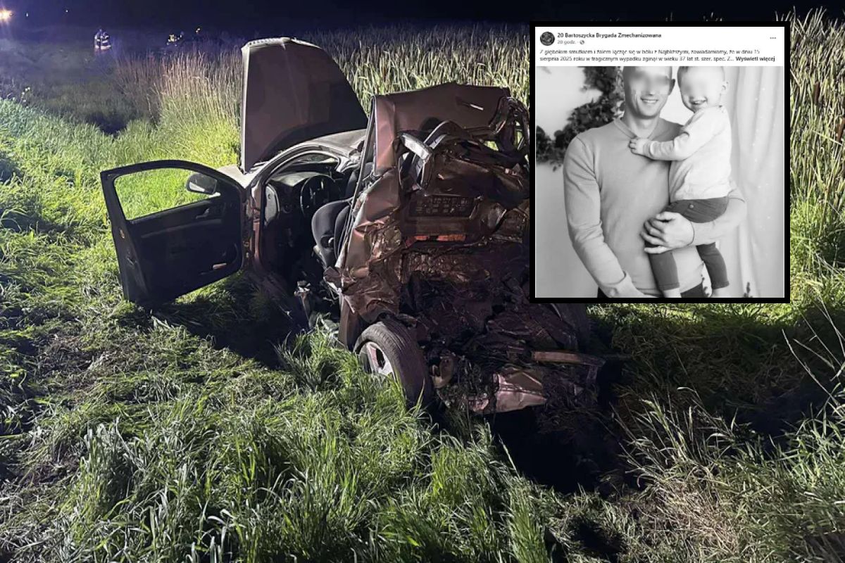 Pogrzeb żołnierza i jego 2-letniego synka. Smutna uroczystość zgromadziła tłumy