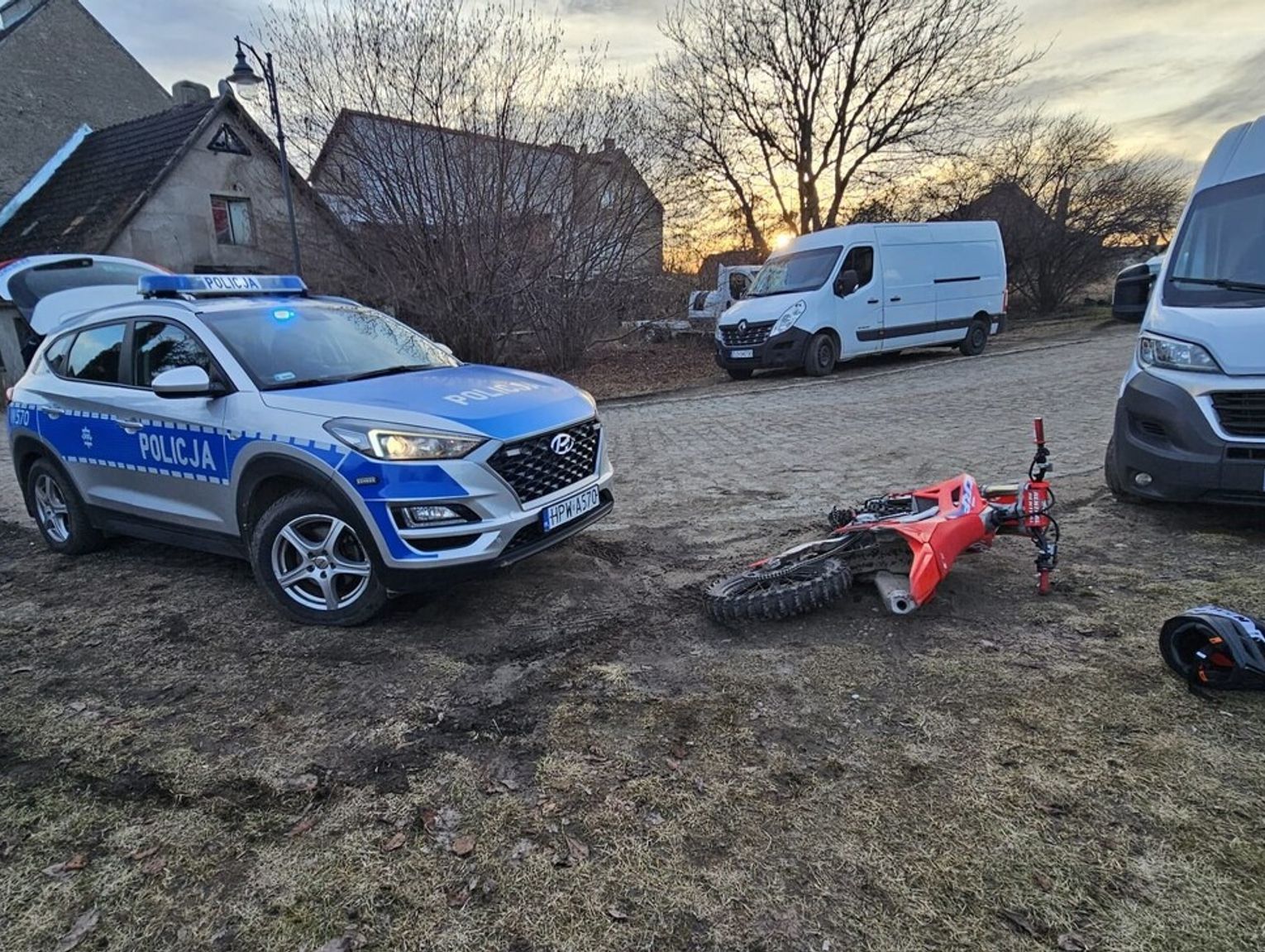 Resko: 15-latek na crossie próbował uciekać przed policją