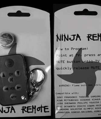 Ninja Remote zmienia kanały TV z ukrycia