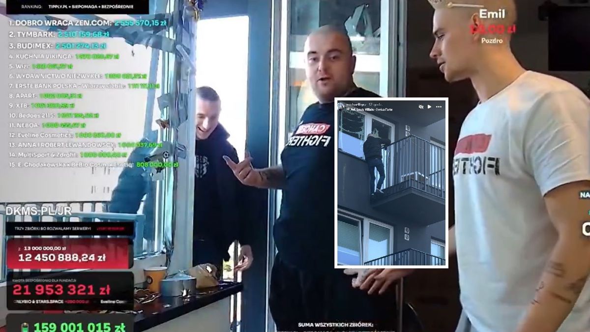 To nie przypadkowa osoba. Wiemy, kto wszedł przez balkon do Łatwoganga