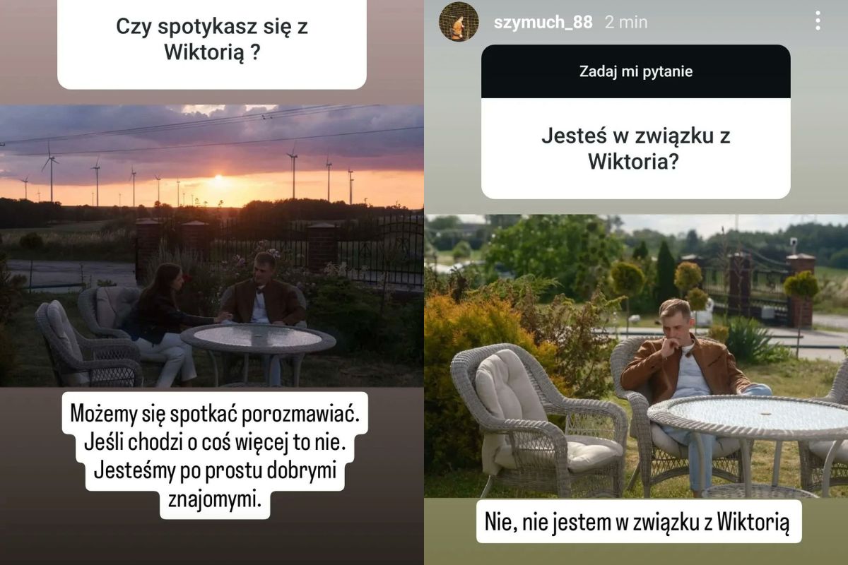 Jednak jest z Wiktorią? Szymon z "Rolnik szuka żony" zareagował na ...
