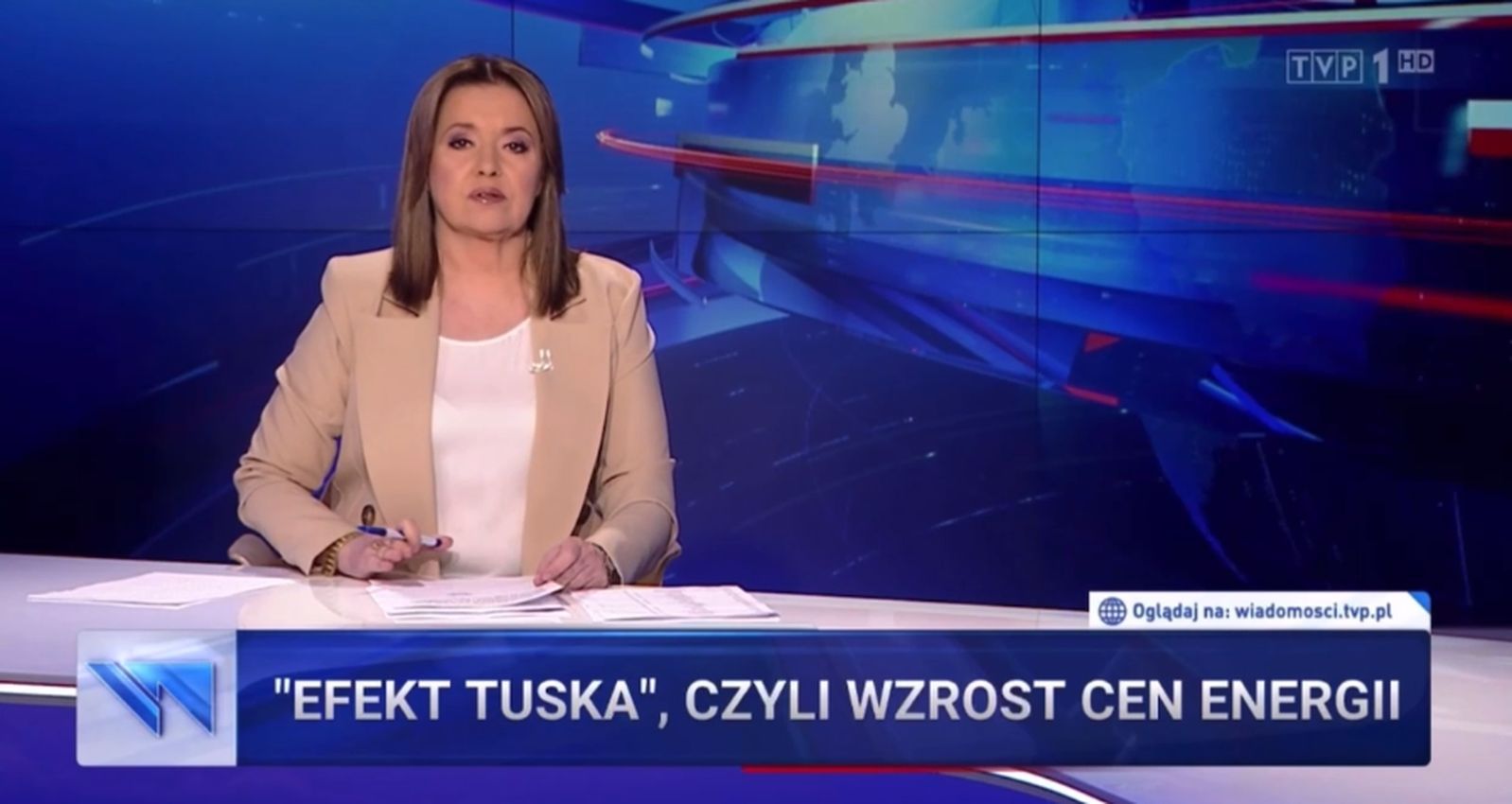 Zestawił kadry z Tuskiem. Znów ośmieszył "Wiadomości" TVP - WP Teleshow