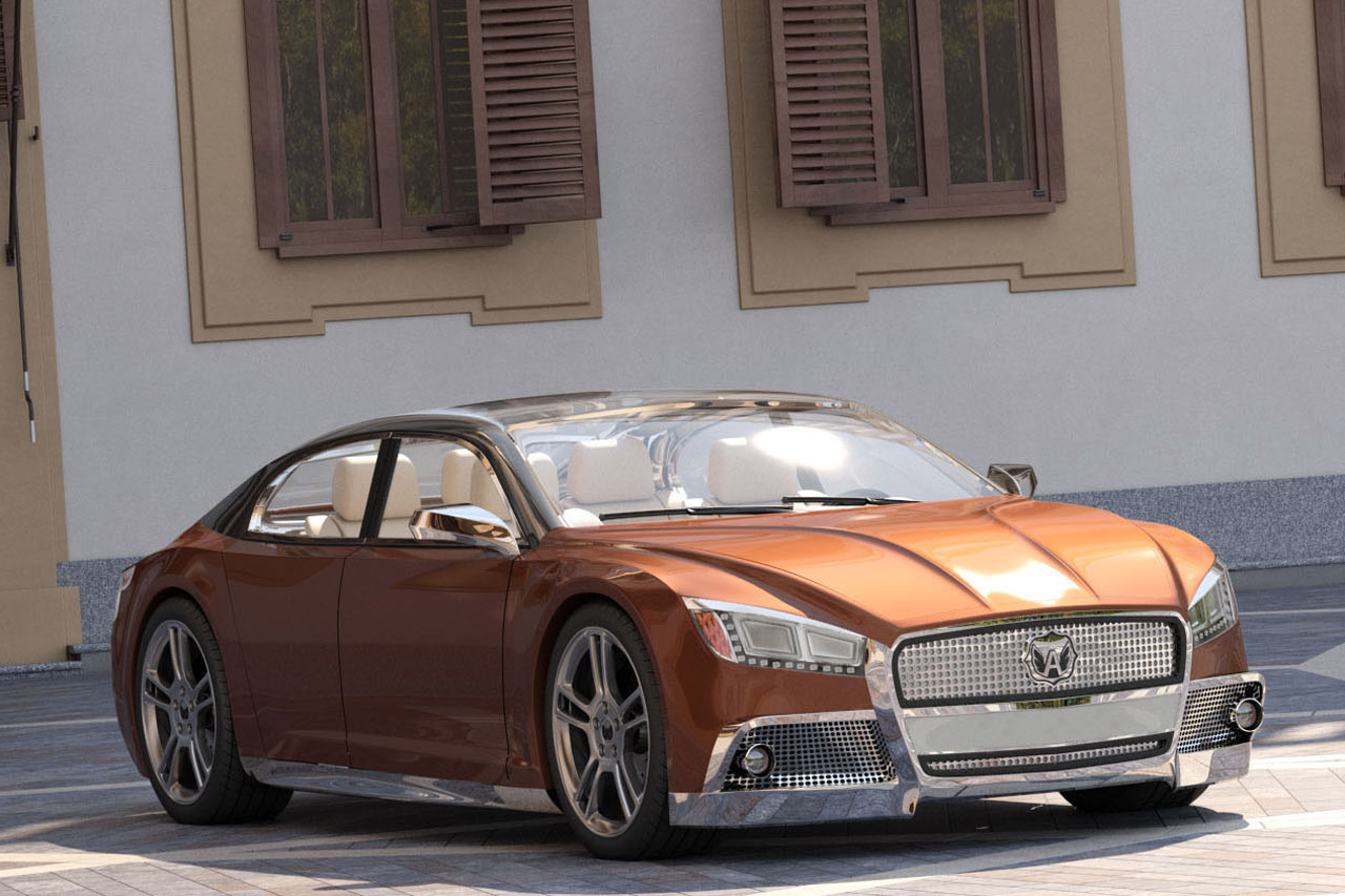 Wołga 2020 pomysłem na luksusową limuzynę z Rosji - WP Moto