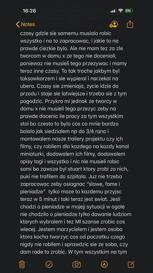 Zapłakany Kacper Blonsky wyjaśnia powody odejścia z "Teamu X". Stuu ...
