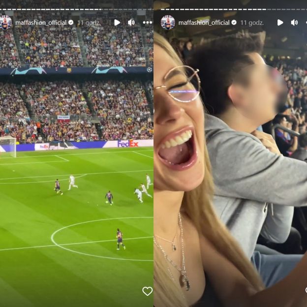 Maffashion i Roksana Węgiel szaleją na Camp Nou: "Z wizytą u Roberta ...