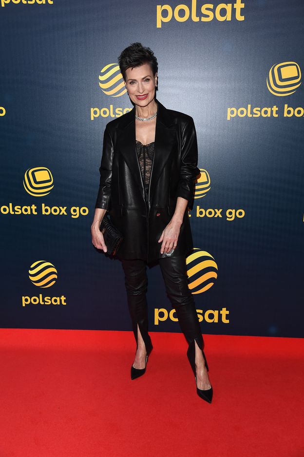 Danuta Stenka w skórze i koronkowym gorsecie. Trudno uwierzyć, ile ma ...