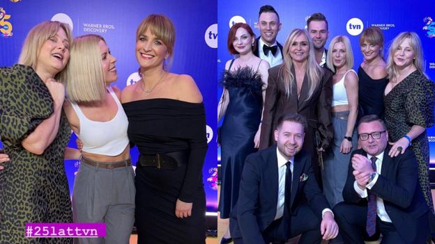 TŁUM gwiazd TVN bawi się na zamkniętej imprezie z okazji 25-lecia stacji: Dorota Gardias, Joanna ...