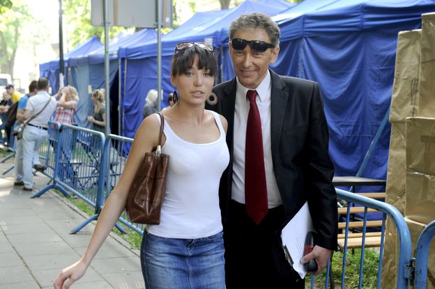 Jacek Borkowski ma nową dziewczynę. On ma 63 lata, ona - prawie 40 ...