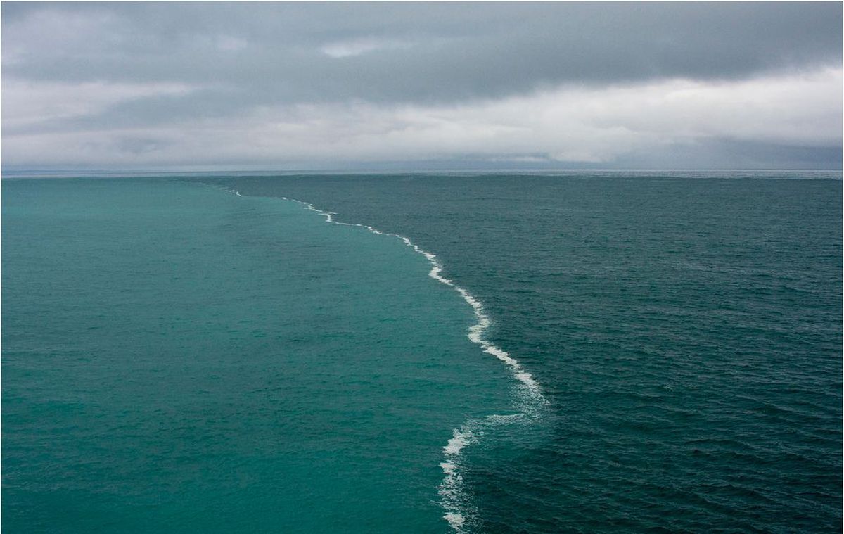 Ocean Spokojny. Tutaj spływają wody z lodowców. Prawdziwy przyrodniczy ...