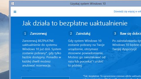 Asystent aktualizacji do systemu Windows 10 - dobreprogramy