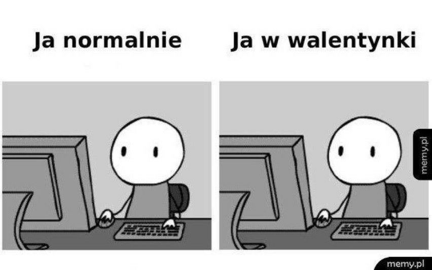 Najlepsze memy na Walentynki 2024. Uśmiejecie się do łez!