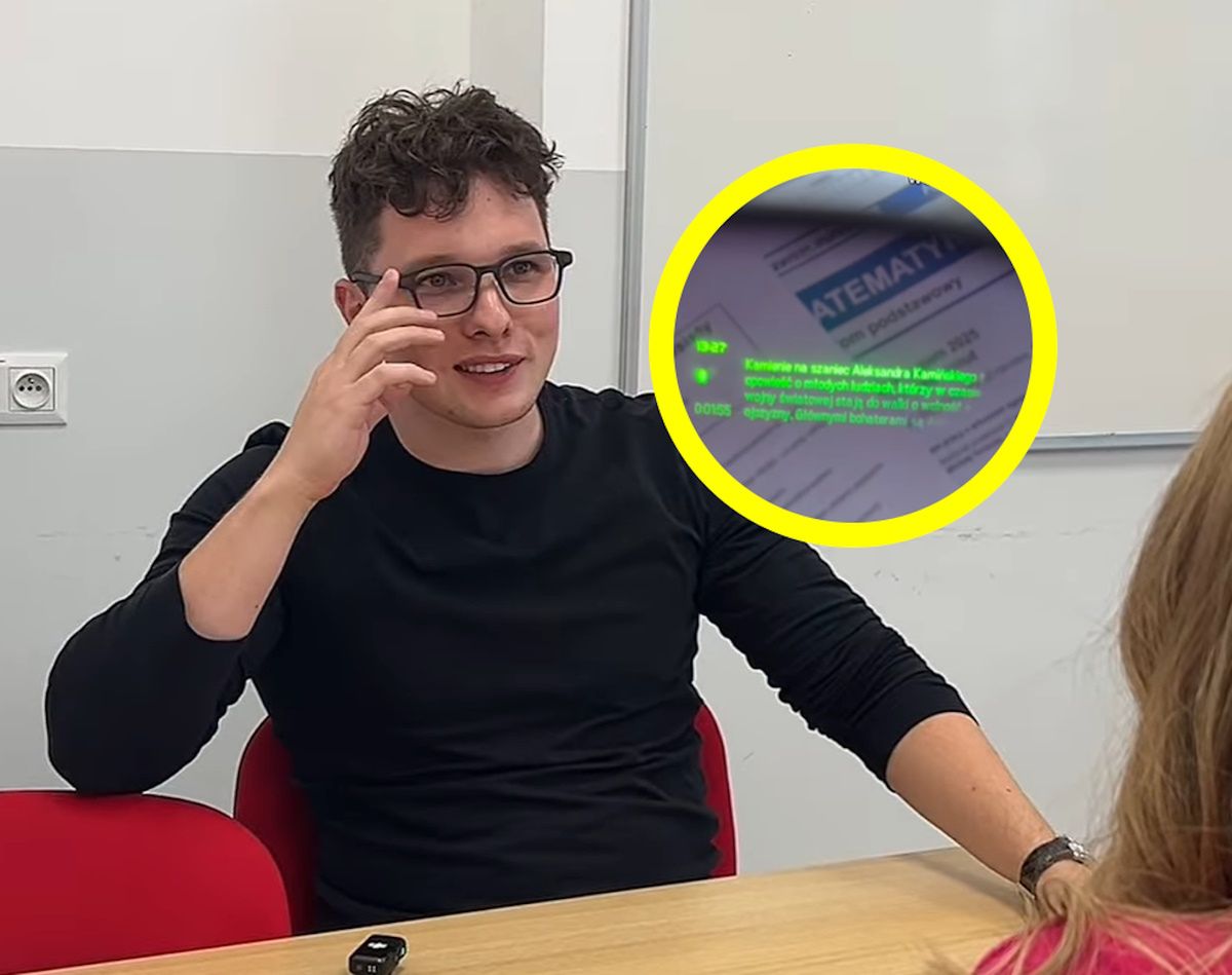 Okulary z Chatem GPT na maturę? Sprawdził, jak to działa