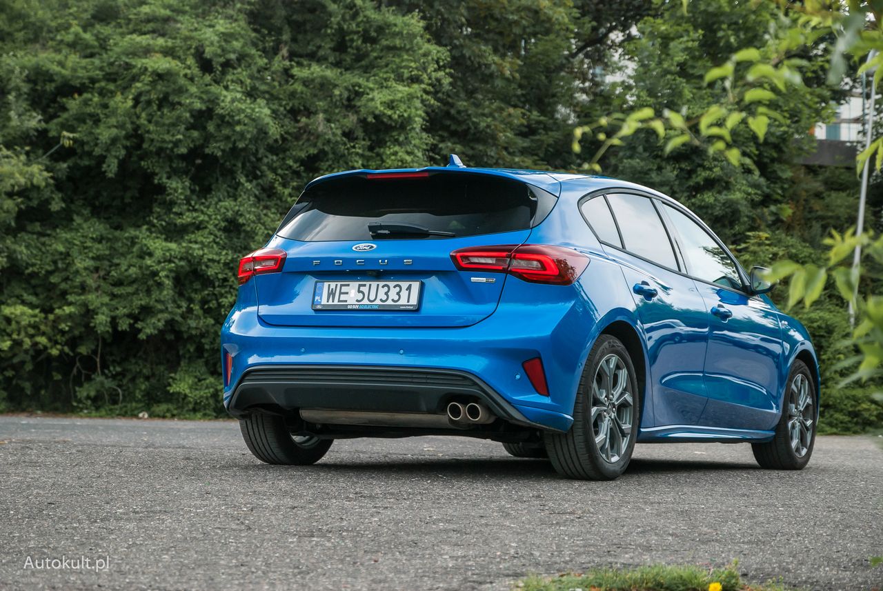 Test: Ford Focus ST-line z silnikiem 1.0 EcoBoost hybrid po liftingu ...
