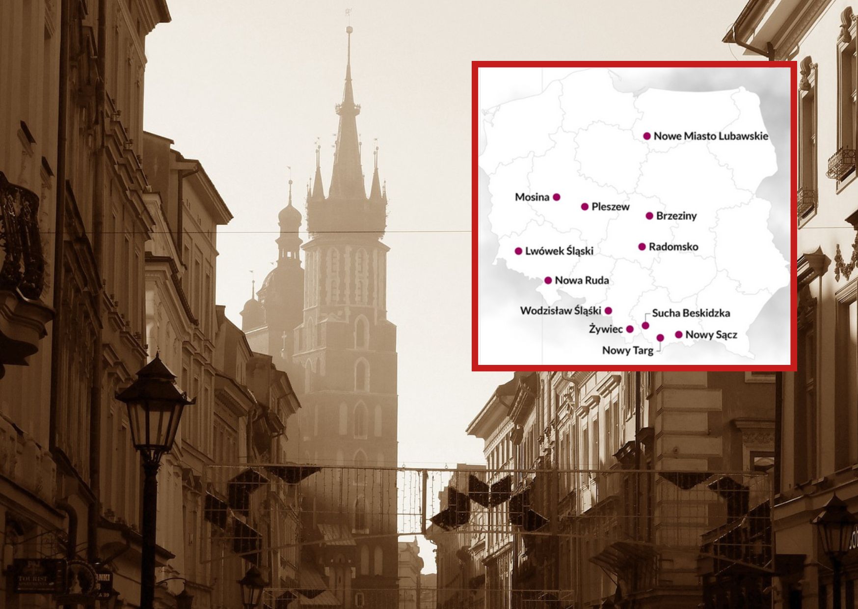 Mapa najbardziej zanieczyszczonych miast w Polsce. "Zmiana jest ...