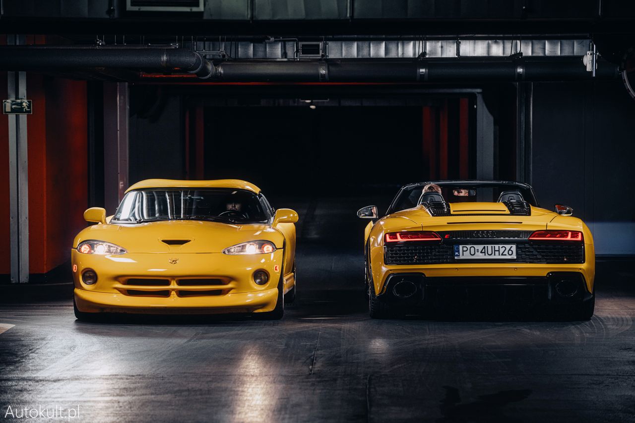 Test: Dodge Viper RT/10 kontra Audi R8 Spyder RWD – legenda o V10 ...